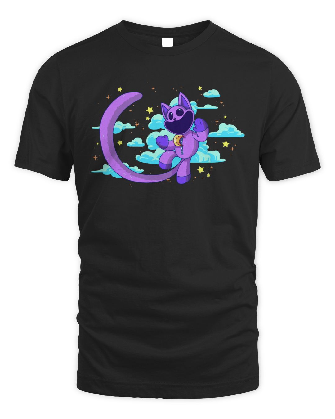 Poppy Playtime Merch Catnap Night Sky Shirt