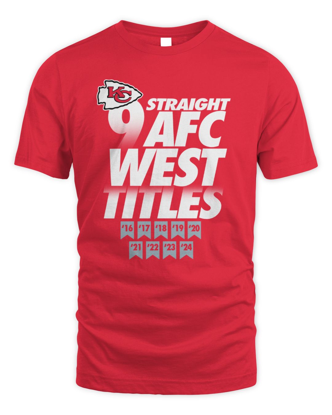 Kansas City Chiefs Nine-Straight AFC West Division Champions Our Time ...